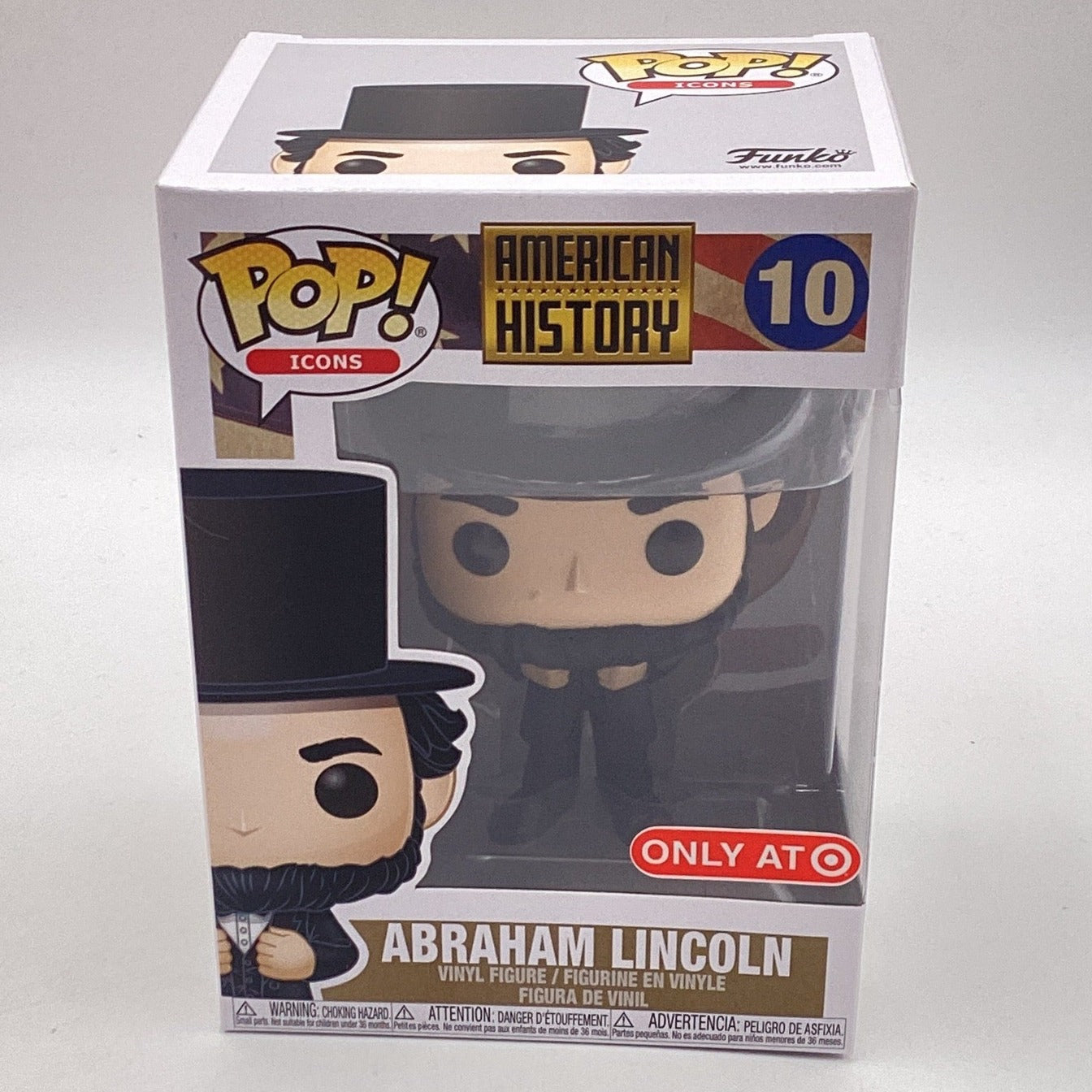 Funko Pop! Icons - American History - Abraham Lincoln (Target Exclusiv