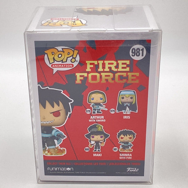 Funko Pop! Animation - Fire Force - Shinra With Fire