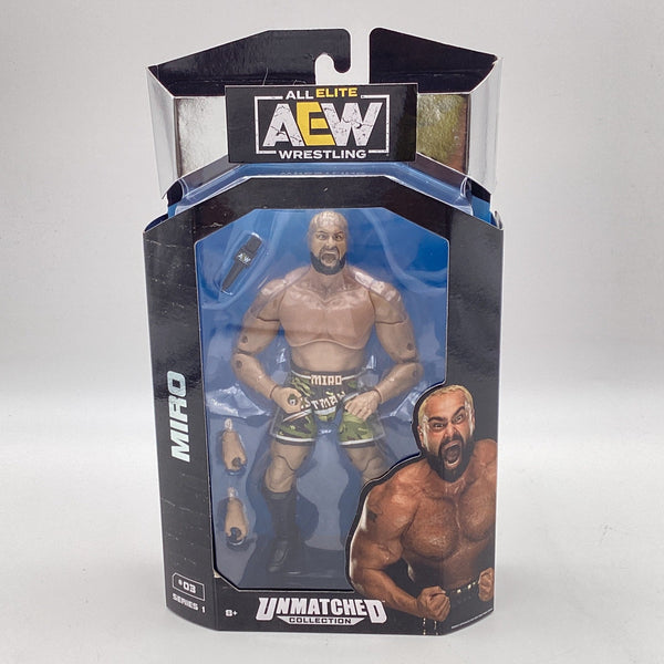 AEW Unmatched Collection Series 1 Miro Action Figure