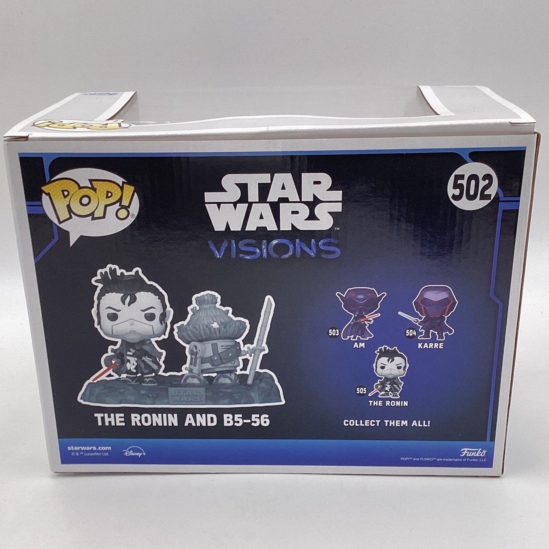 Funko Pop! Deluxe - Star Wars - The Ronin And B5-56 (Glow In The Dark)