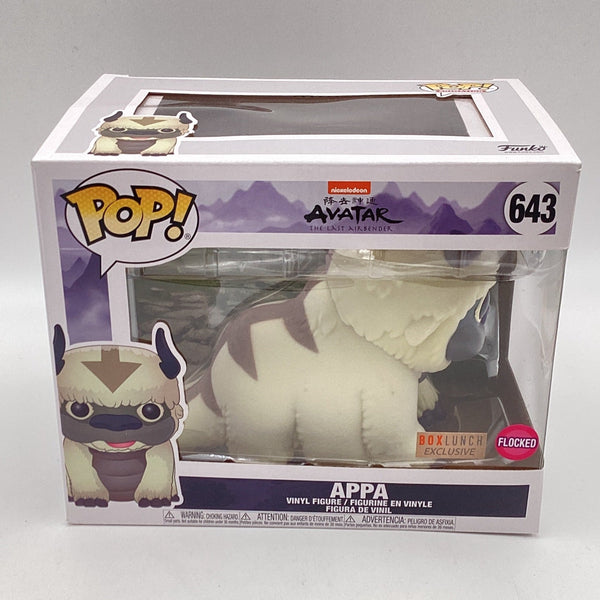 Funko Pop! Avatar - 6" Appa (Flocked) (Box Lunch Exclusive)