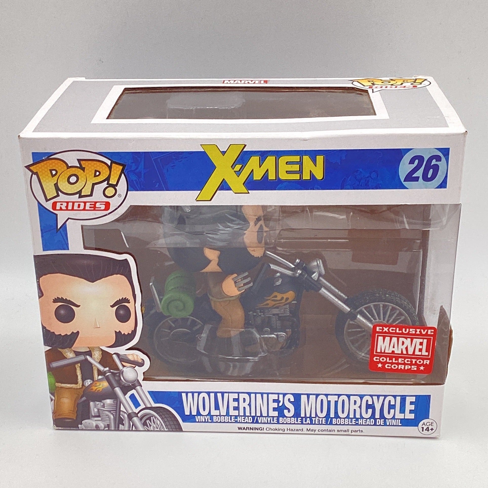 Funko Pop! Rides - X-Men - Wolverine's Motorcycle (Marvel Collector Co