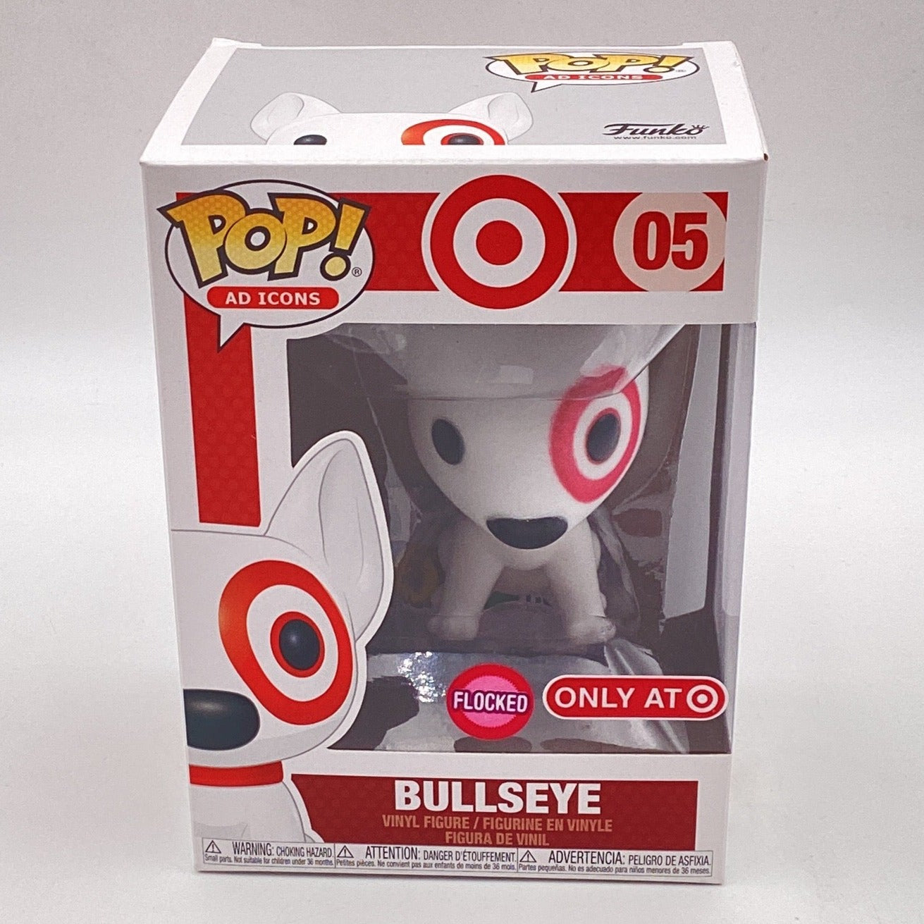 Funko Pop! Ad Icons - Bullseye (Flocked) (Target Exclusive) (Damaged)