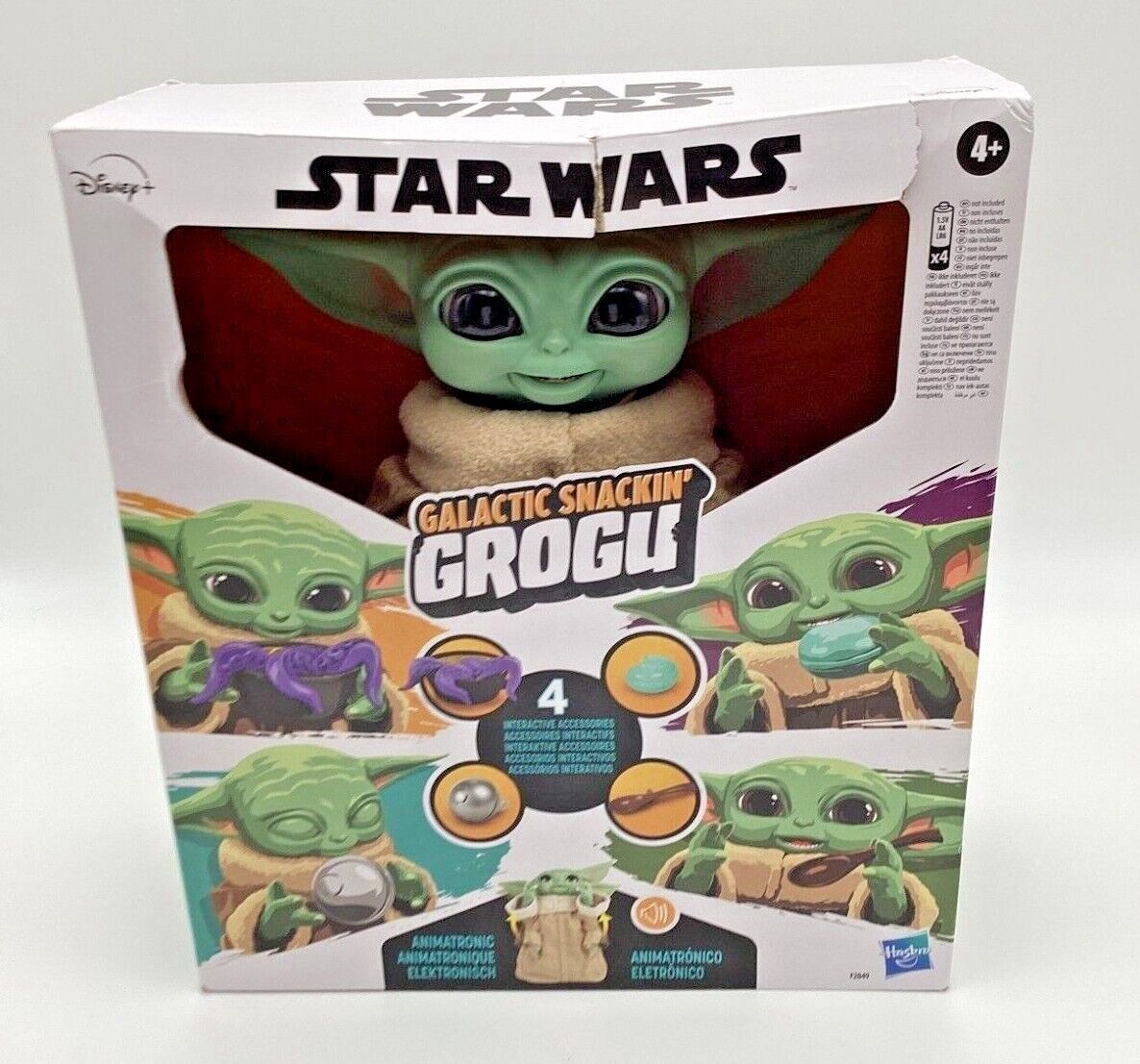 Star Wars Galactic Snackin Grogu Animatronic Toy