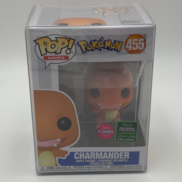 Funko Pop! Games - Pokemon - Charmander (Flocked) (2020 Spring Convent