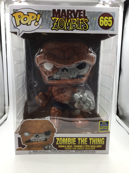 Funko Pop! Marvel Zombies - Zombie The Thing 10" (2020 Summer Conventi