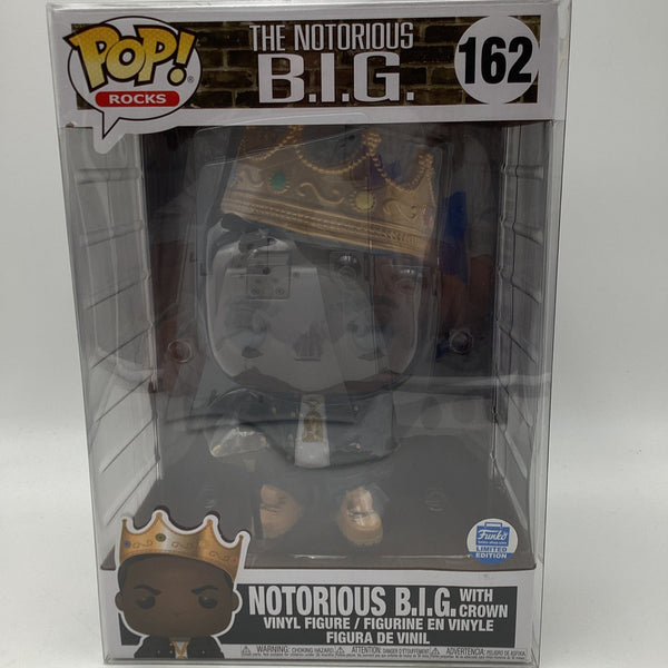 Funko Pop! Rocks - 10" The Notorious B.I.G. With Crown (Funko Shop Exc