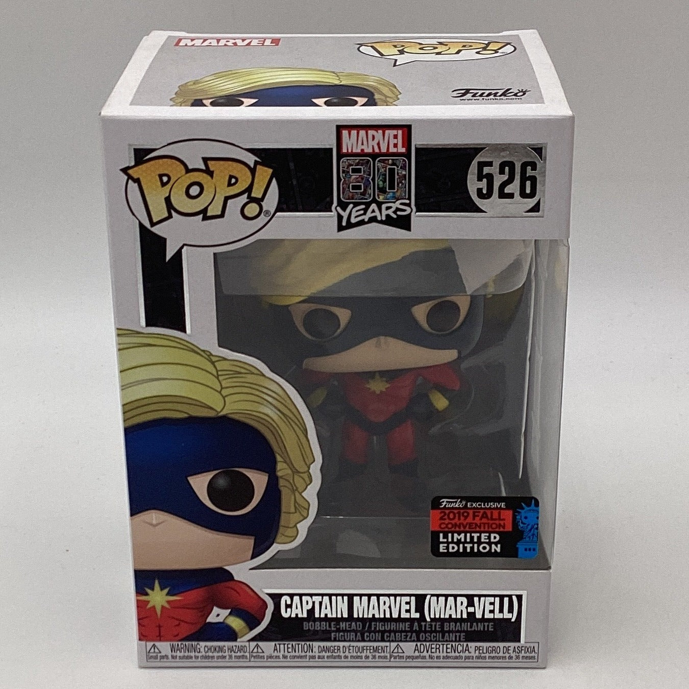 Funko Pop! Marvel 80 Years - Captain Marvel (Mar-Vell) (2019 Fall Conv