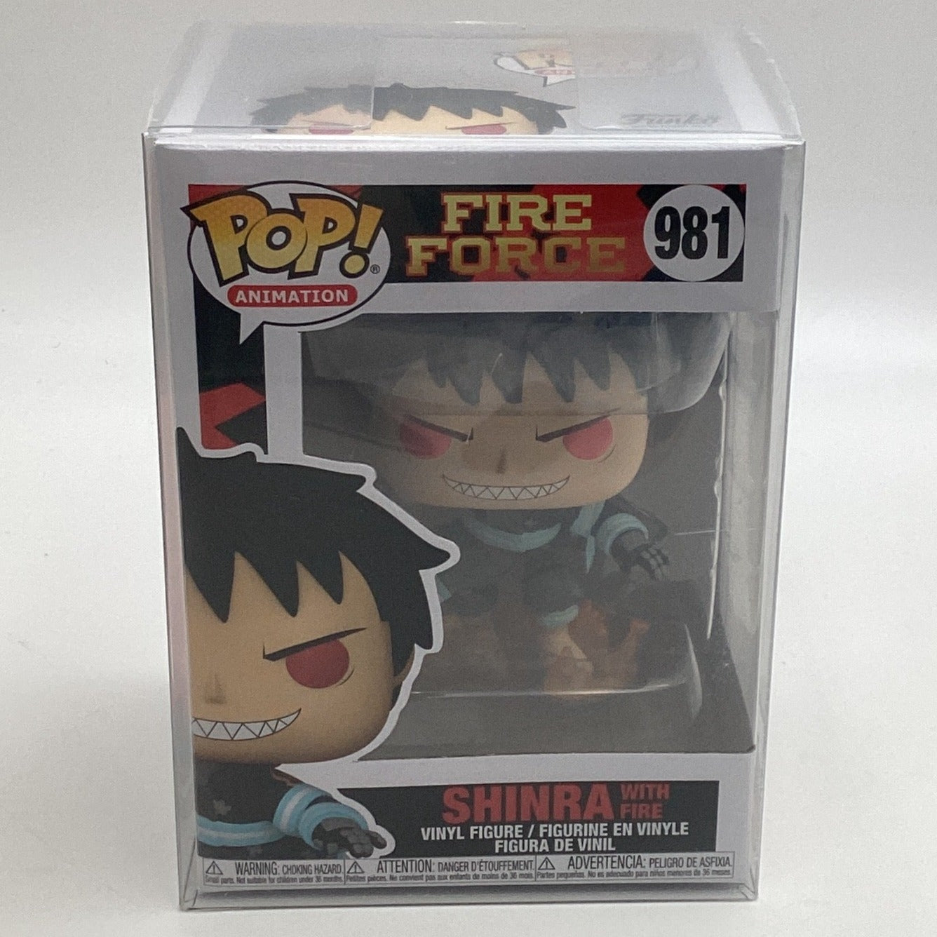 Funko Pop! Animation - Fire Force - Shinra With Fire