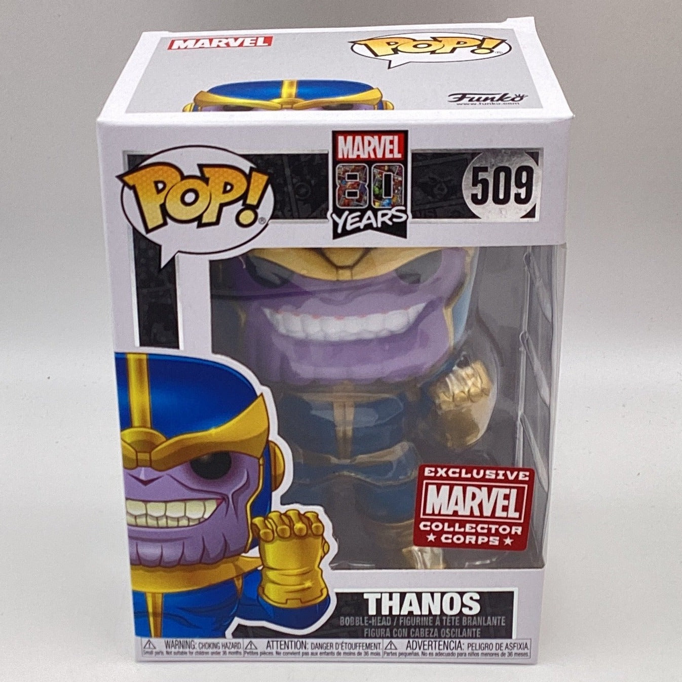 Funko Pop! Marvel - 80 Years - Thanos (Marvel Collector Corps Exclusiv