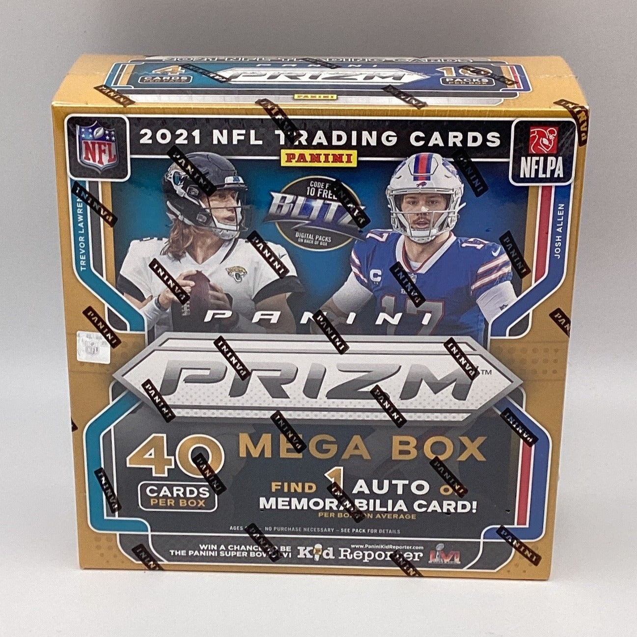 2021 Panini Prizm NFL Football Mega Box
