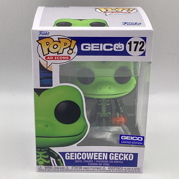 Funko Pop! Ad Icons - Geico - Geicoween Gecko (Damaged)