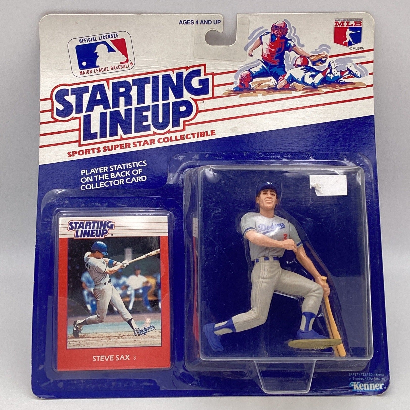 MLB Starting Lineup Steve Sax 1988 Action Figure