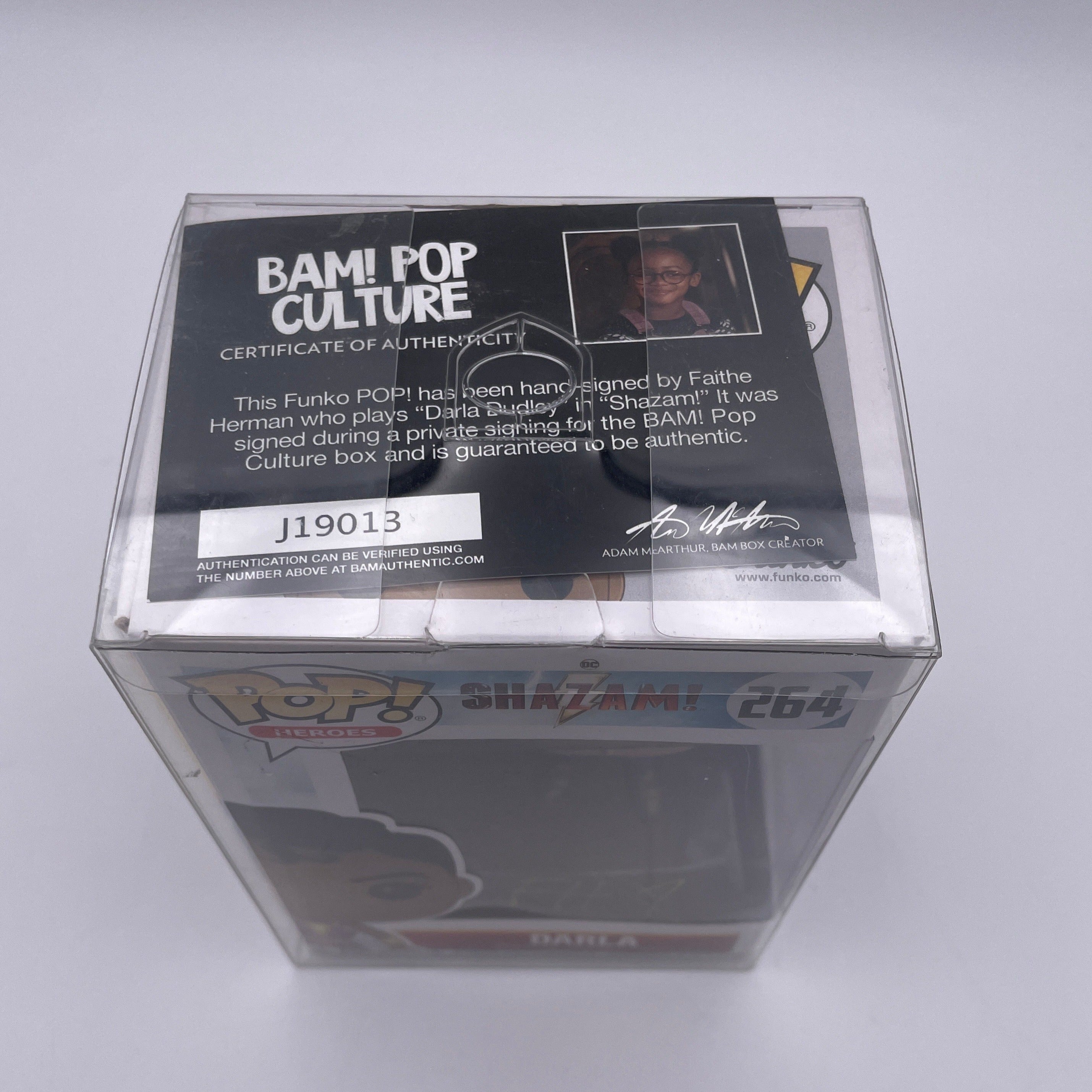 Funko Pop! Heroes - Shazam - Darla (Autographed)