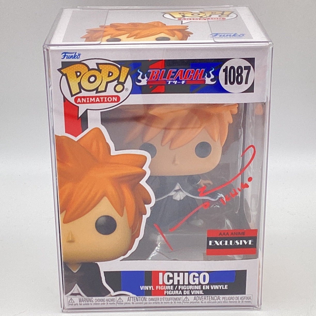 Funko Pop! Animation - Bleach - Ichigo (Autographed By Johnny Yong Bos