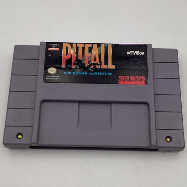 Pitfall SNES Video Game