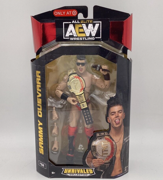 AEW Unrivaled Champions Series Collection Sammy Guevara Action Figure