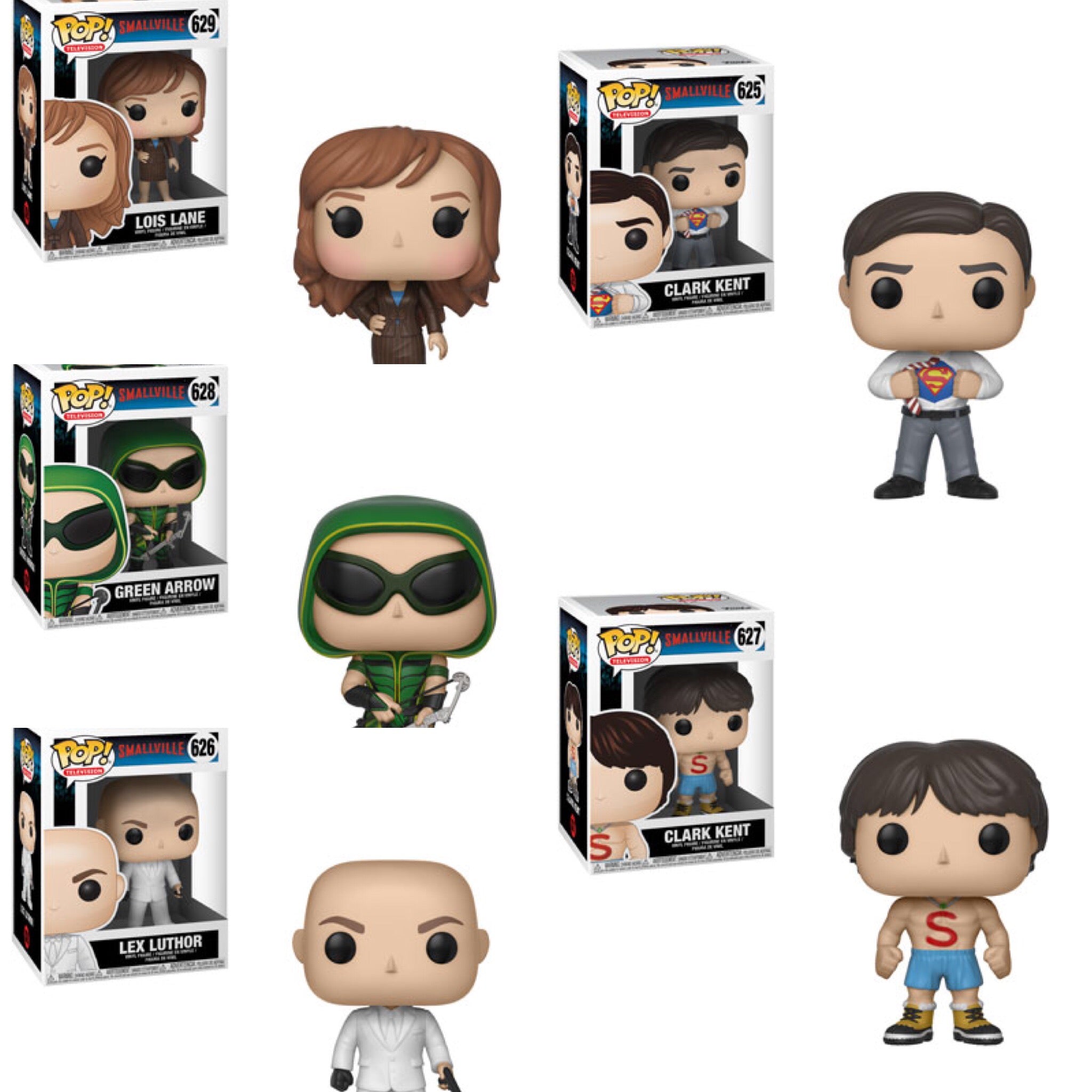 Smallville Funko Pop Bundle! Television